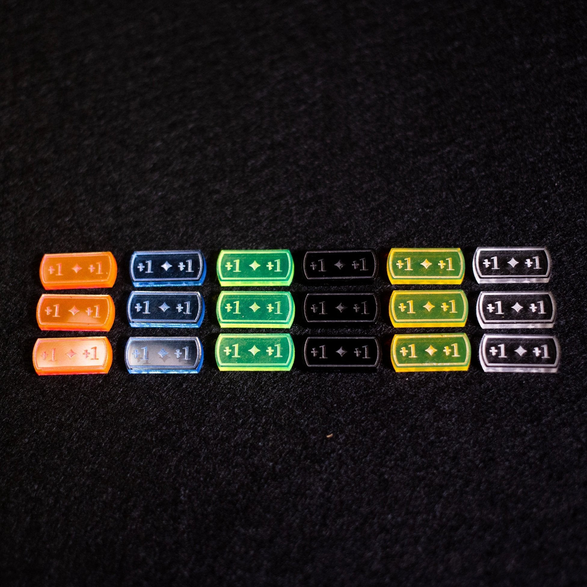 Acrylic Magic Plus +1 +1 Counters Tokens Set - MTG Magic The Gathering ...